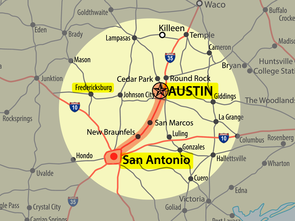 Texas State Map Opt - Grocapitus